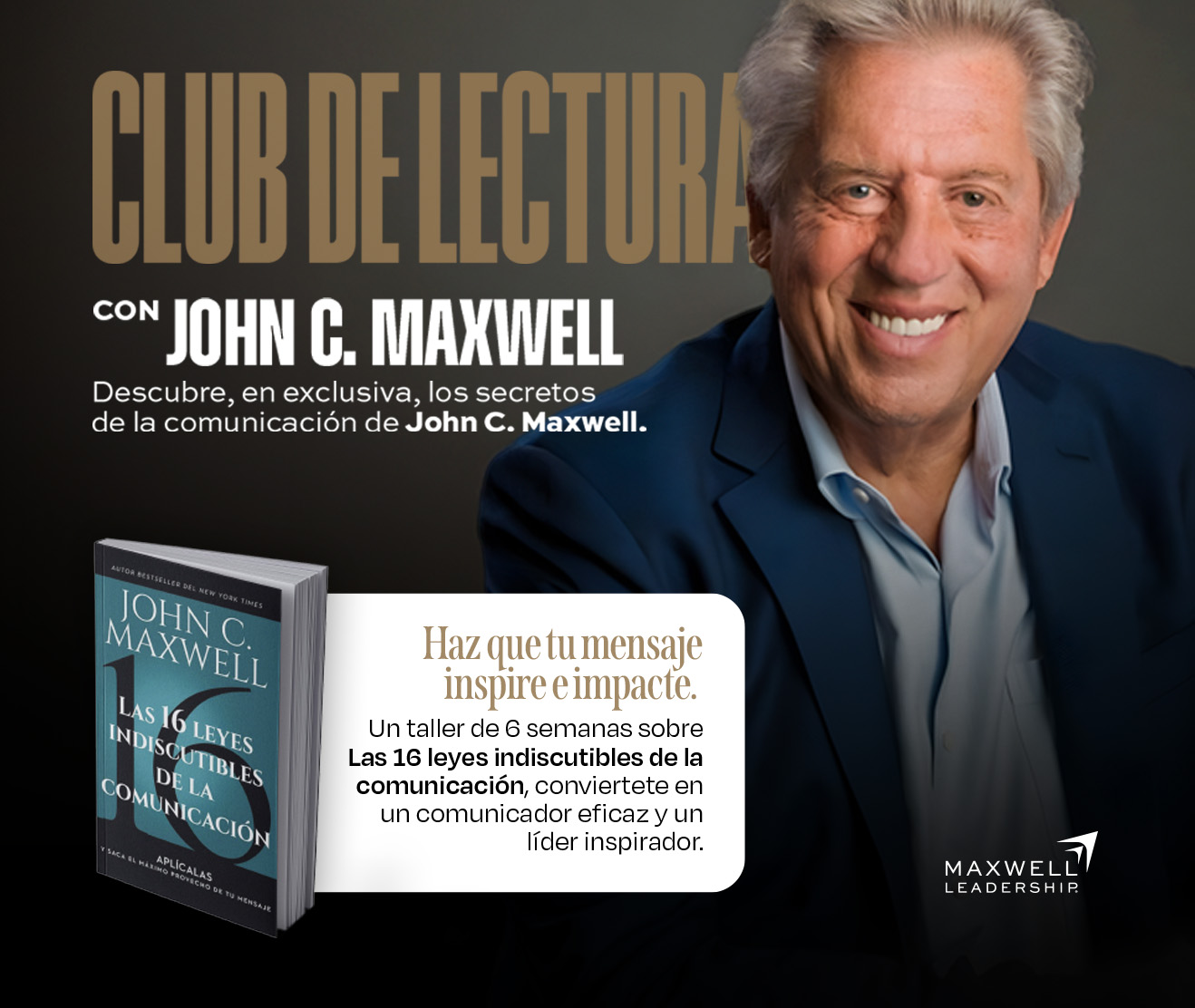 Club de lectura agradecimiento - Maxwell Leadership en Español